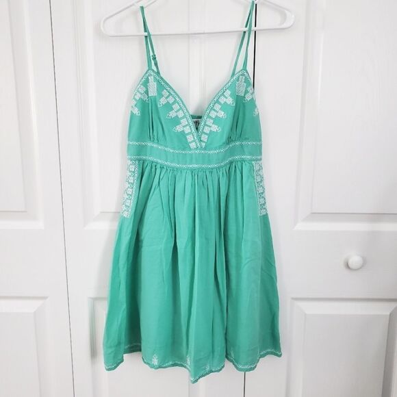 Funky People | Dresses | Funky People Spaghettistrap Embroidered Sun ...